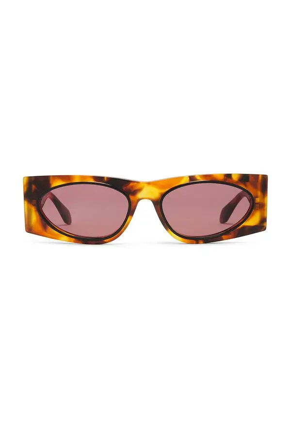 Alaïa Oval Sunglasses