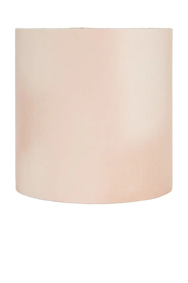 Jenni Kayne Small 5 Leather Rivet Vase - Natural