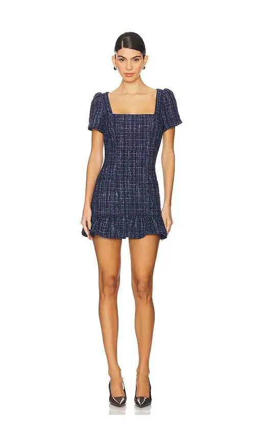 charlene mini dress Charlene Stretch Poplin Mini Dress