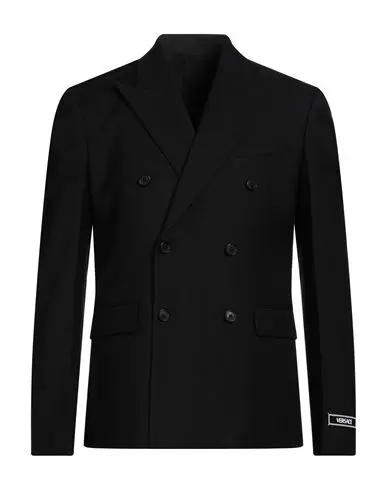 Versace Virgin Wool Double-breasted Blazer