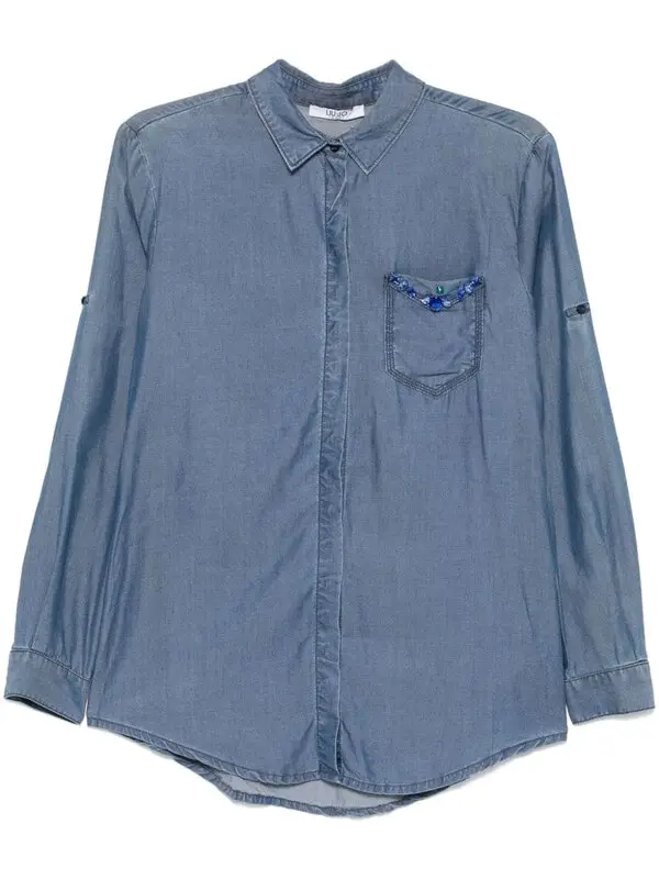 Liu Jo Crystal-embellished Shirt