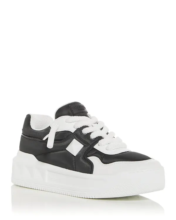 Valentino Garavani One Stud Low Top Sneakers - White/black