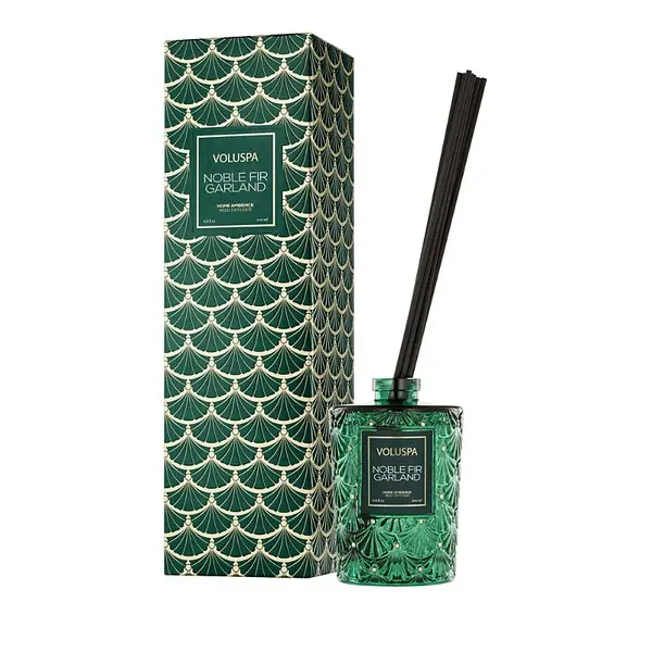 Voluspa Noble Fir Garland Reed Diffuser, 6.8 Oz