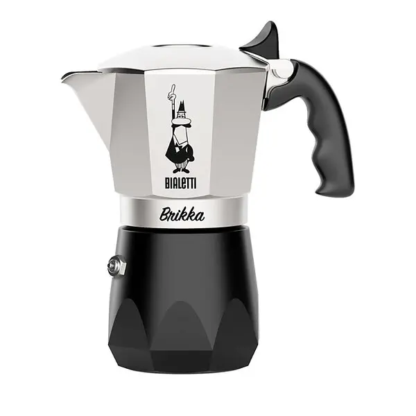 BIALETTI Brikka 4 Cup Coffee Maker - No Color