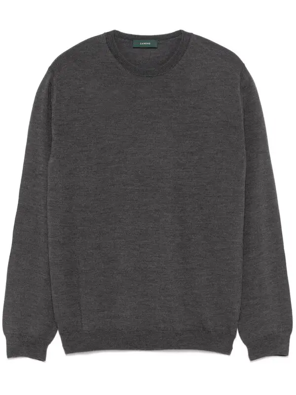 ZANONE Virgin Wool Sweater - Grey