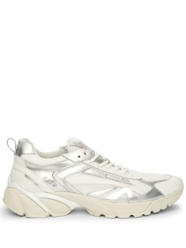 MSGM Vulcano Distressed Sneakers