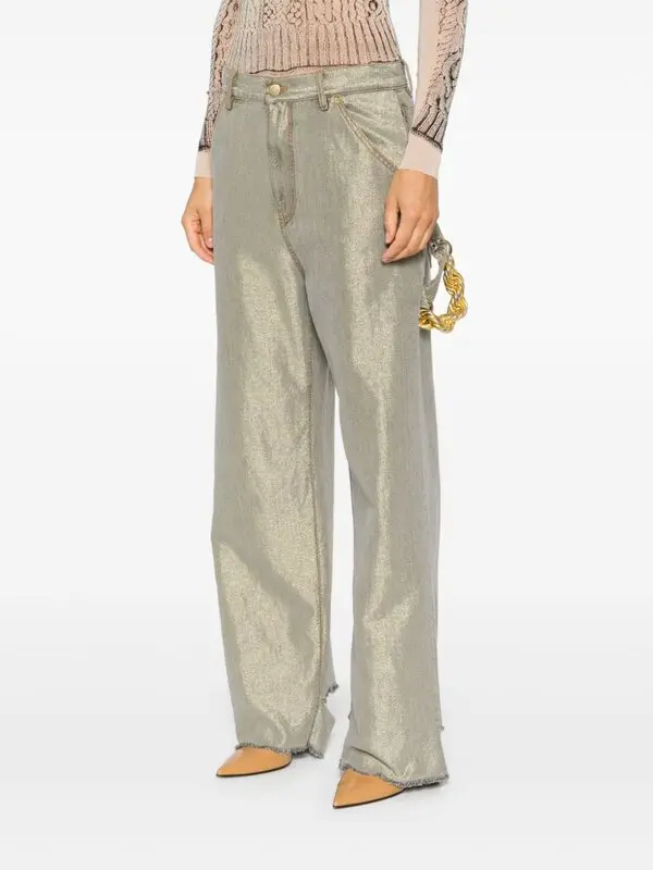 DARKPARK Lisa Chain-detail Straight Leg Jeans