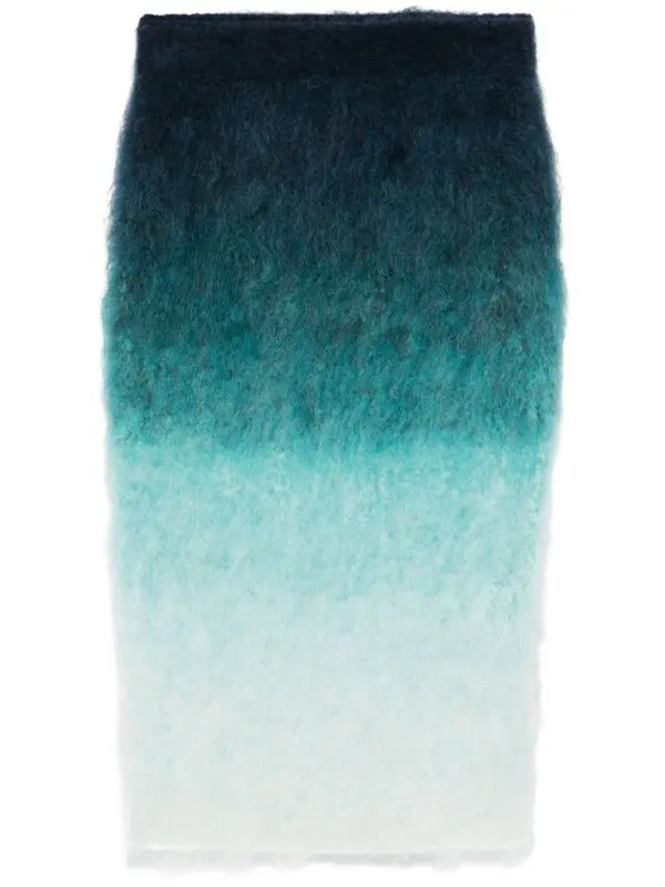 Casablanca Gradient Ankle-length Skirt