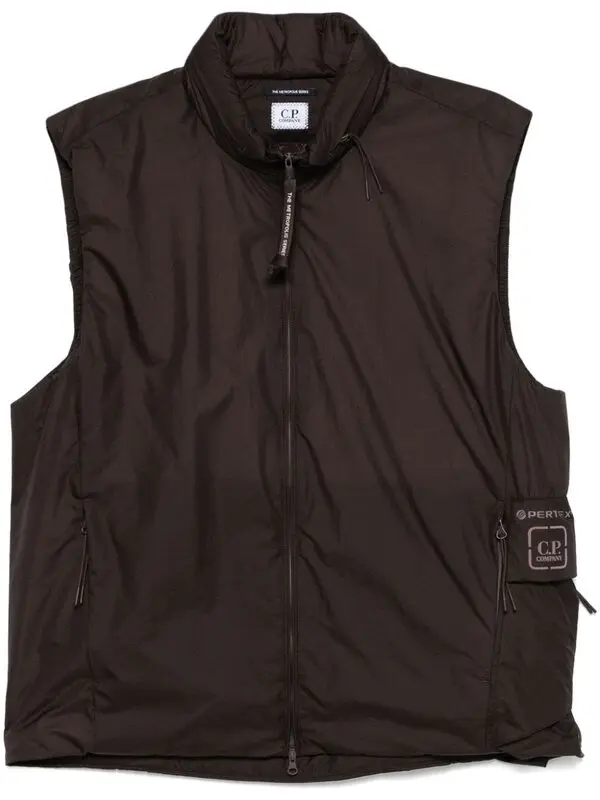 C.P. COMPANY Series Pertex® Gilet - Brown