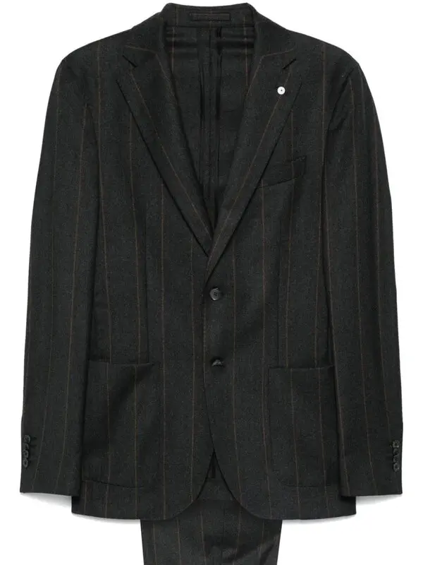 LUIGI BIANCHI MANTOVA Pinstriped Suit