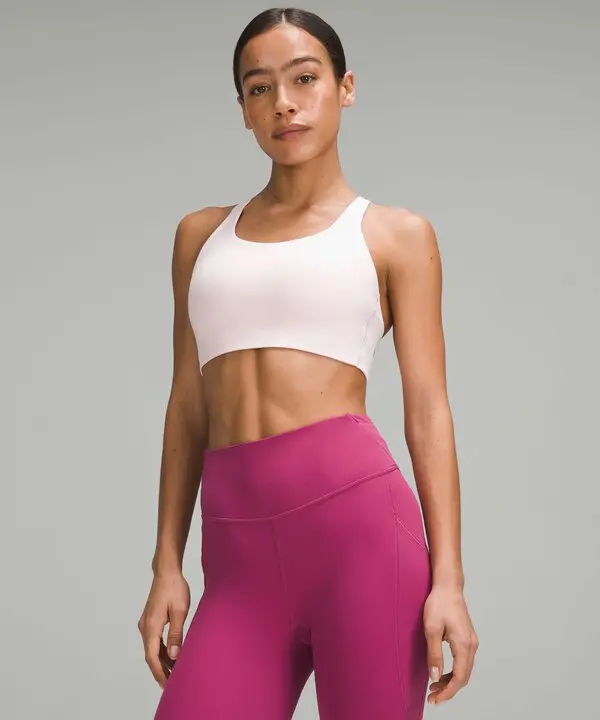 Lululemon Energy Bra - Strawberry Milkshake