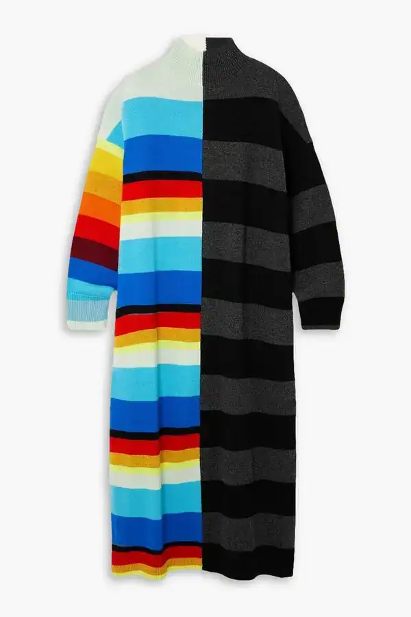 cable knit turtleneck jumper dress Cable-Knit Sleeveless Sweater Dress – New York & Company main image 0