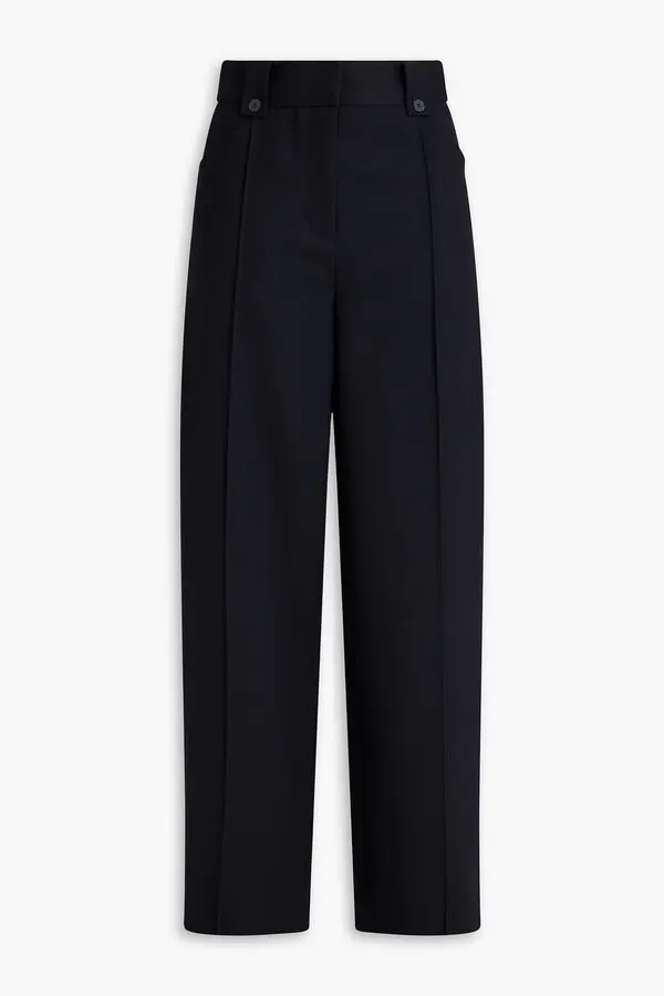 3.1 Phillip Lim Wool-twill Wide-leg Pants - Midnight Blue