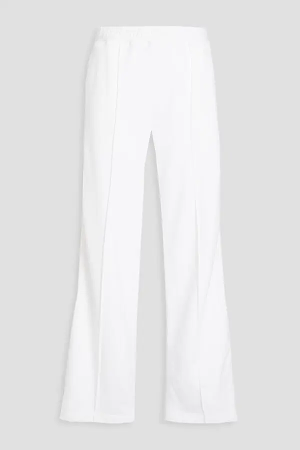 3.1 Phillip Lim French Cotton-terry Track Pants - White