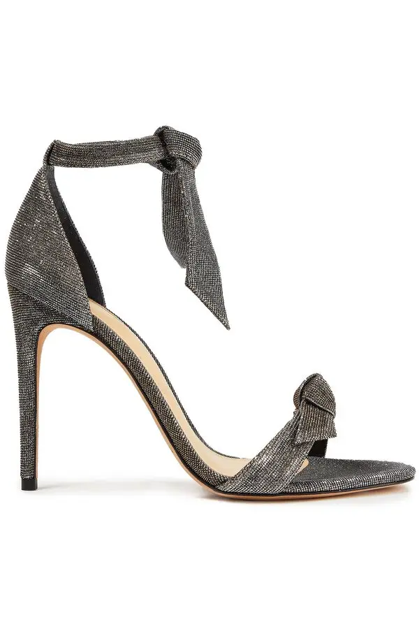 ALEXANDRE BIRMAN Clarita Lamé Sandals