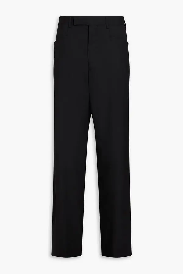 Rick Owens Wool-blend Wide-leg Pants