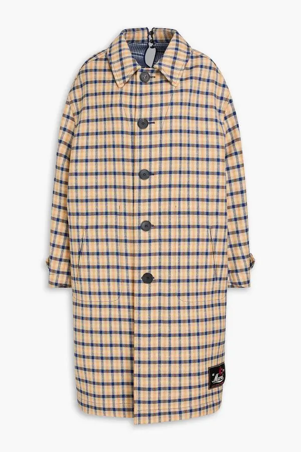 Marni Reversible Checked Woven Coat