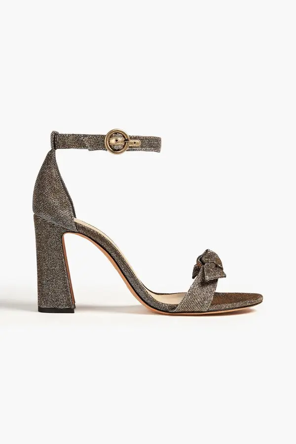 ALEXANDRE BIRMAN Clarita Lamé Sandals
