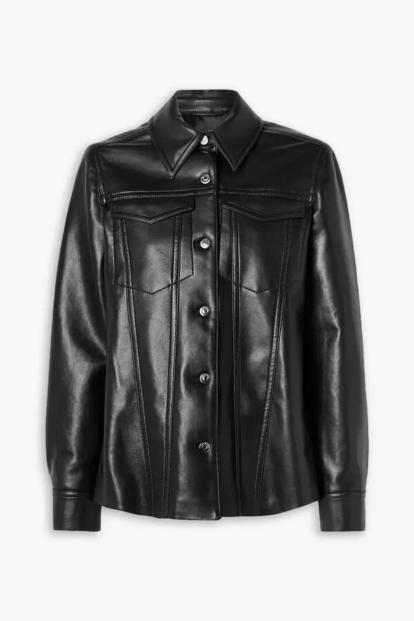 Nanushka Rocio Leather Jacket