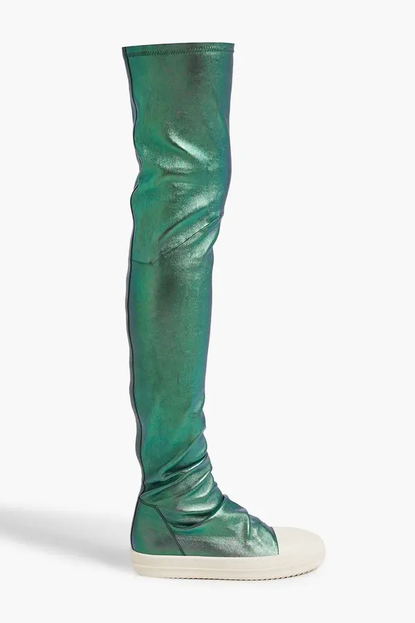 Rick Owens Iridescent Over-the-knee Boots