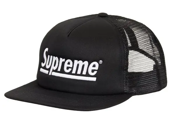 Supreme Underline Mesh Back 5panel Cap