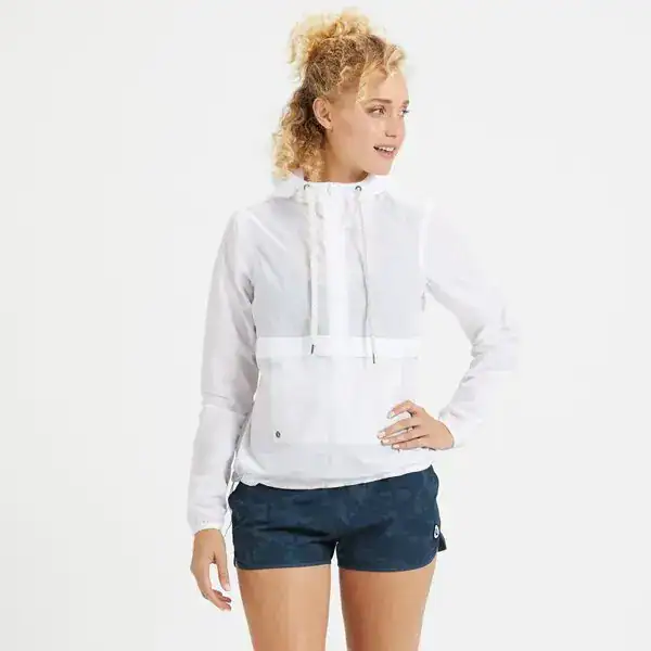 Vuori Saltwater Anorak White Editorialist