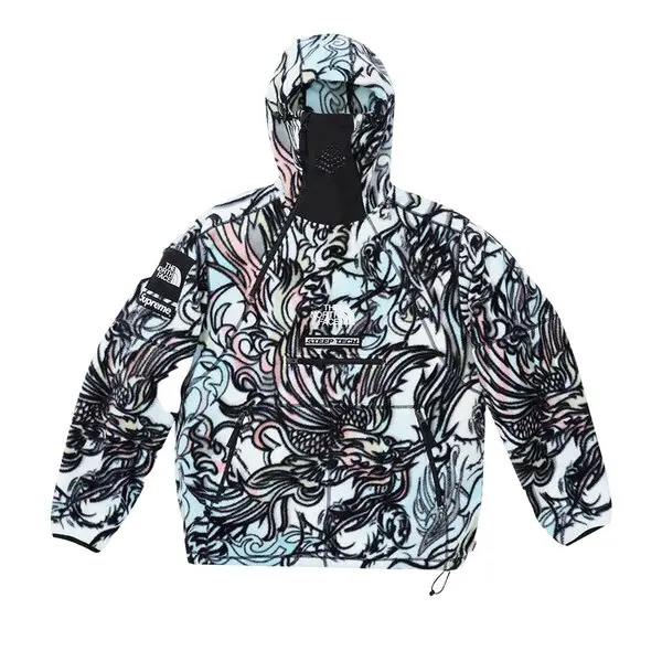 Supreme X The North Face Steep Tech Fleece Pullover - Multicolor