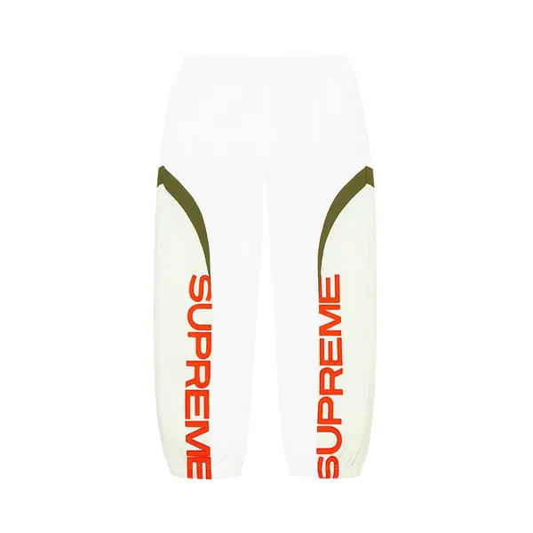 Supreme Curve Track Pant - White