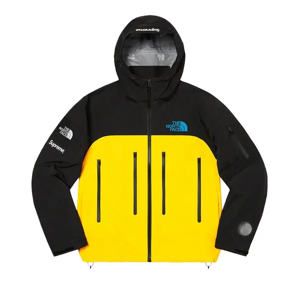 Supreme X The North Face Taped Seam Shell Jacket - Yellow