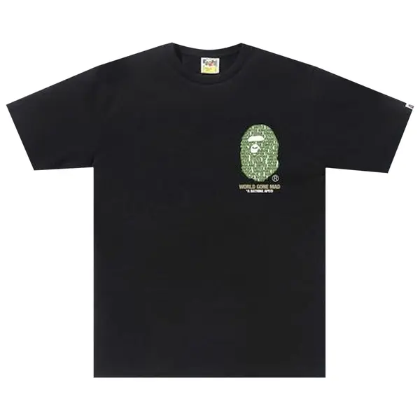 BAPE City Tee Tokyo Big Ape Head - Black