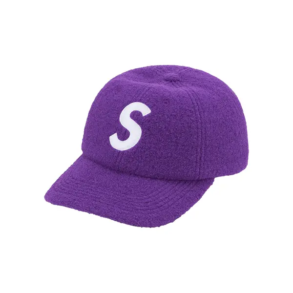 Supreme Boiled Wool 6-panel Cap - Purple