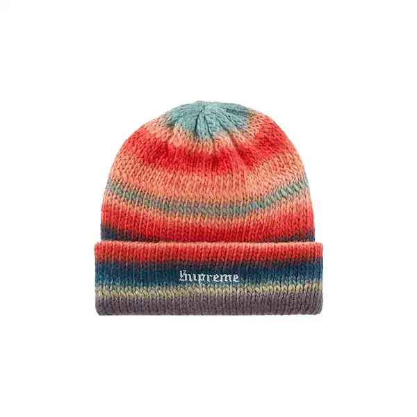 Supreme Ombre Stripe Beanie Ombre Stripe Beanie - Blue