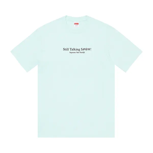 Supreme Still Talking Tee 'pale - Blue