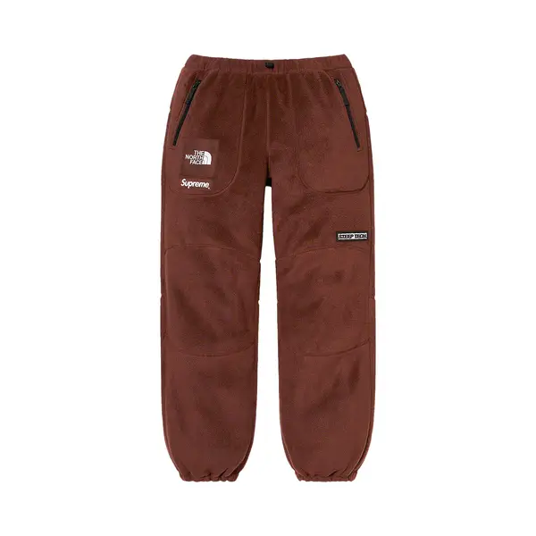 Supreme X The North Face Steep Tech Fleece Pant - Brown