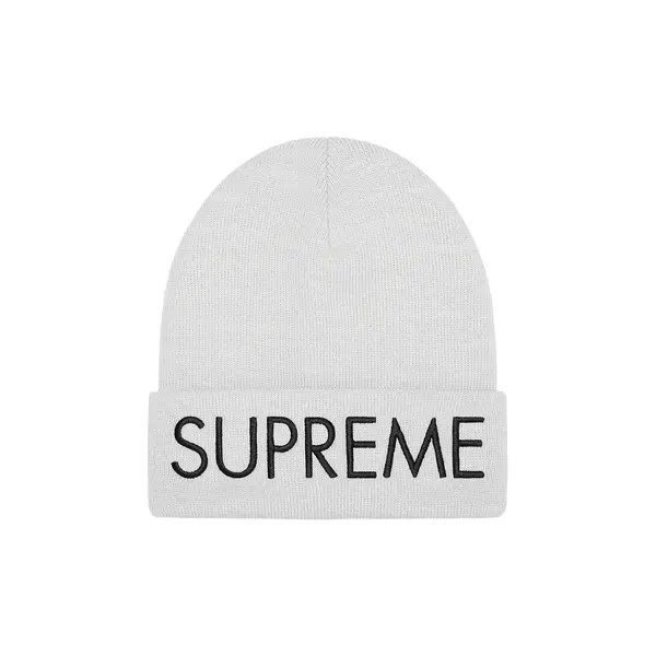 Supreme Capital Beanie - Grey