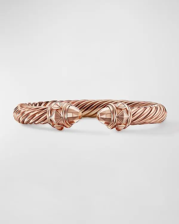 David Yurman Renaissance Bracelet In 18k 9mm - Rose Gold