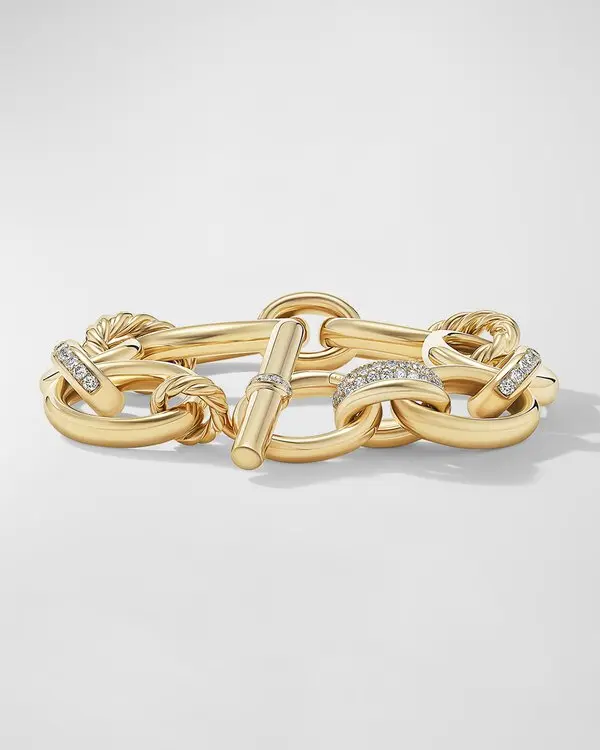 David Yurman Dy Mercer Bracelet With Diamonds - Diamond