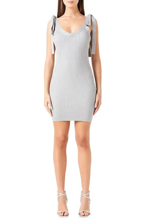 Endless Rose Ribbed Mini Dress