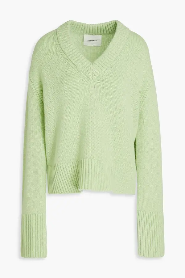 LISA YANG Ribbed Cashmere Sweater