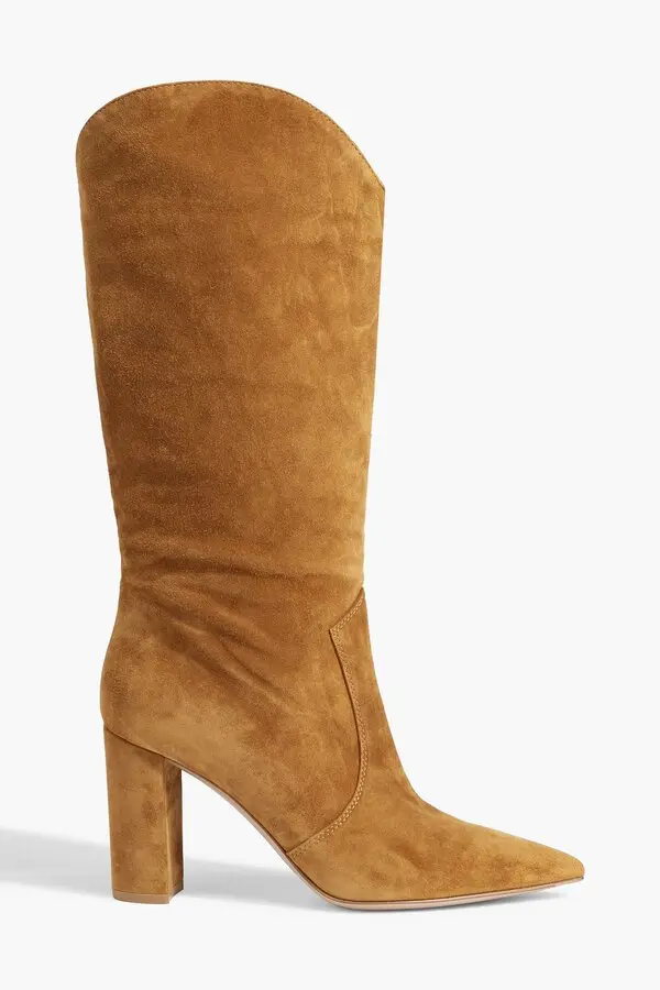 GIANVITO ROSSI Navarre Suede Boots