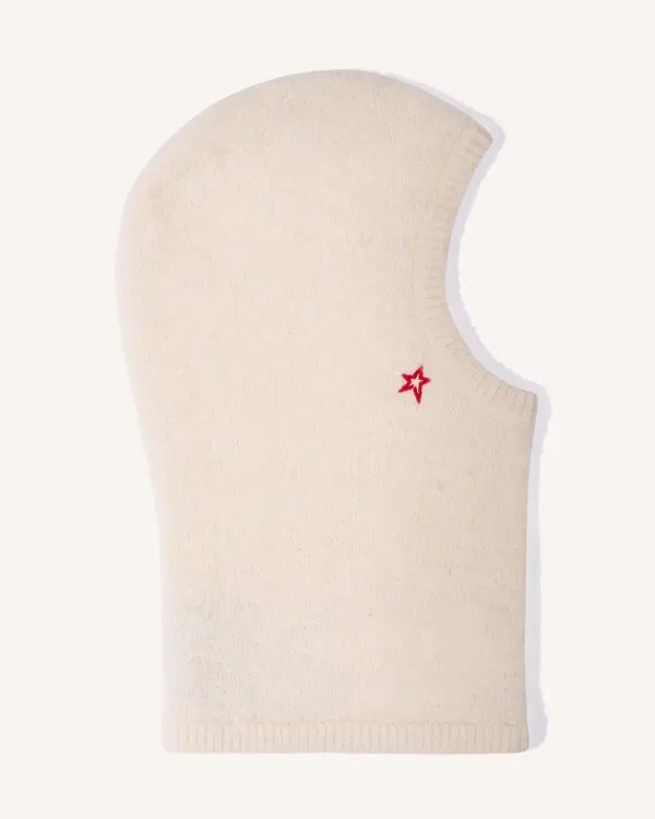 Perfect Moment Merino Wool Balaclava - White