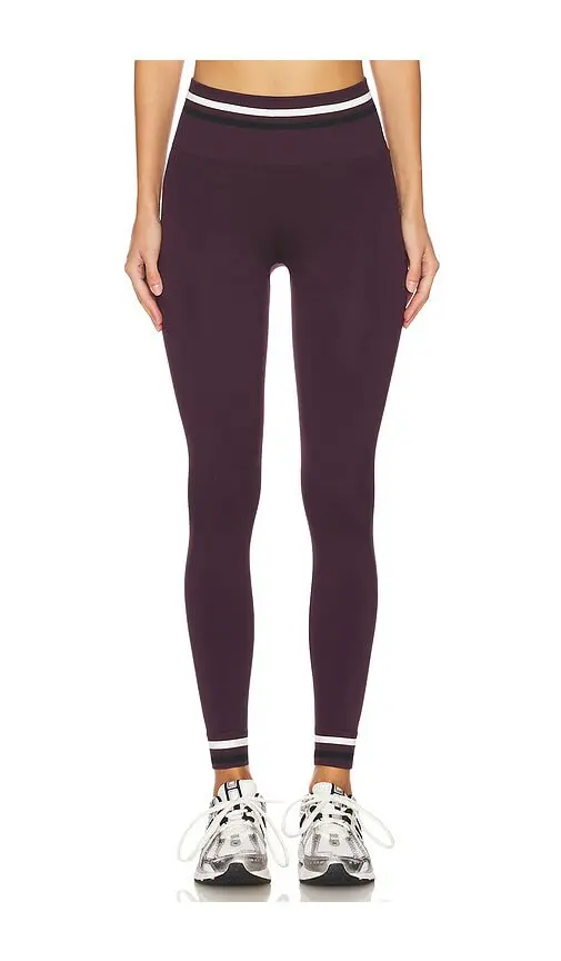 The Upside Seamless Midi Legging - Plum