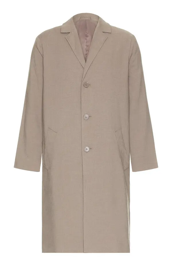 Saturdays Nyc Daikanyama Wool Gabardine Coat