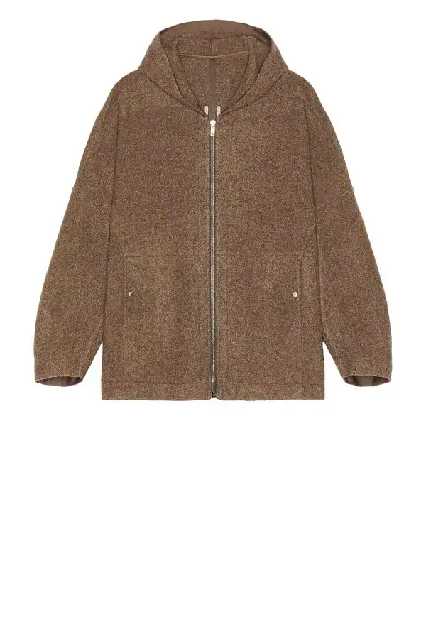 Rick Owens Jumbo Hooded Peter In Fawn - 78% Off | Editorialist