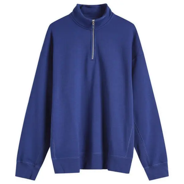 Nike Wool Classics Quarter Zip Top - Blue Void