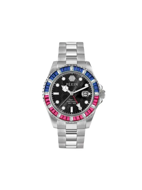 Philipp Plein Gmt-i Challenger Baguette Watch - Black