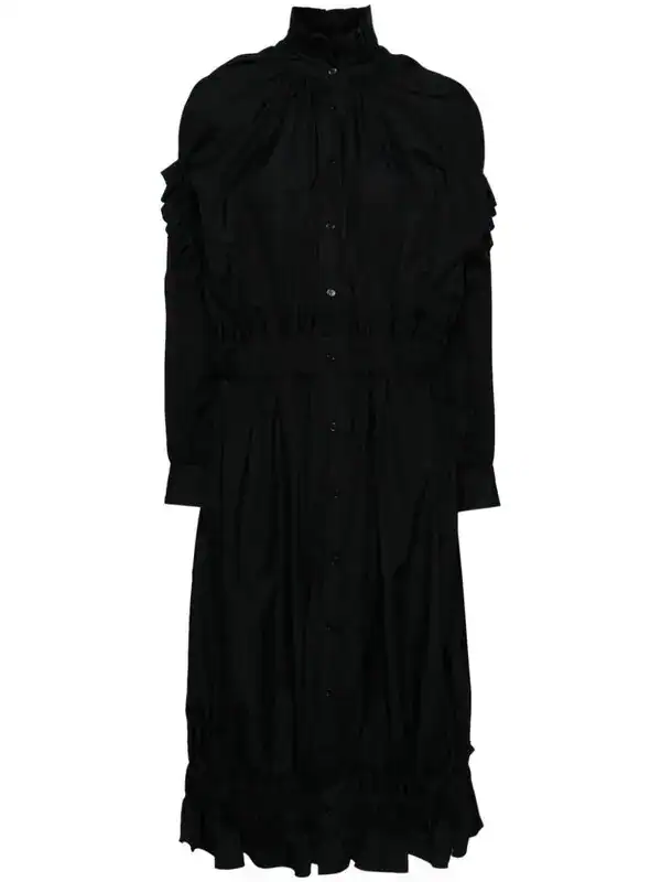 noir kei ninomiya Frilly Shirt Dress Noir Kei Ninomiya Shirt Dress