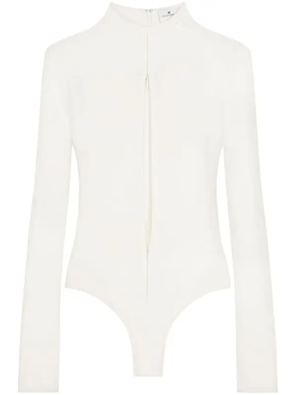 COURREGES Volcano Jersey Body - White