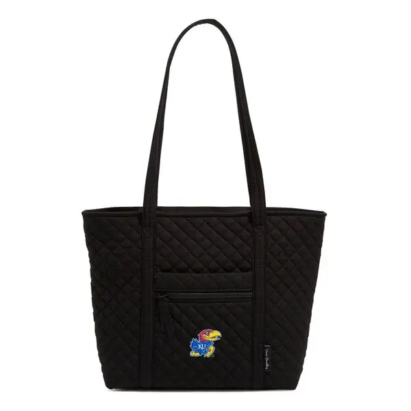 VERA BRADLEY Collegiate Small Tote Bag - Black