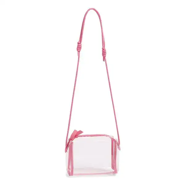 Vera Bradley Clear Crossbody Bag In Pink 30% Off Editorialist